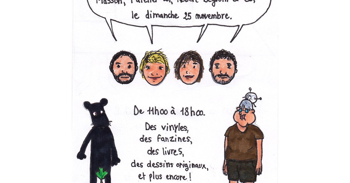 expo, dédicaces et goûter... - Max de Radiguès